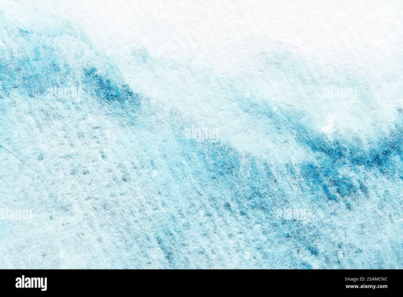 Abstract blue watercolor texture with brush strokes and gradients for ...