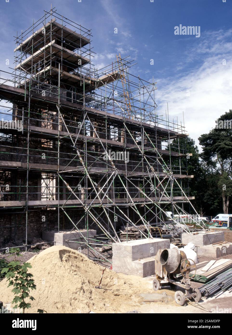 Housing development by Meadgate Homes, new apartments in the shell of a ...