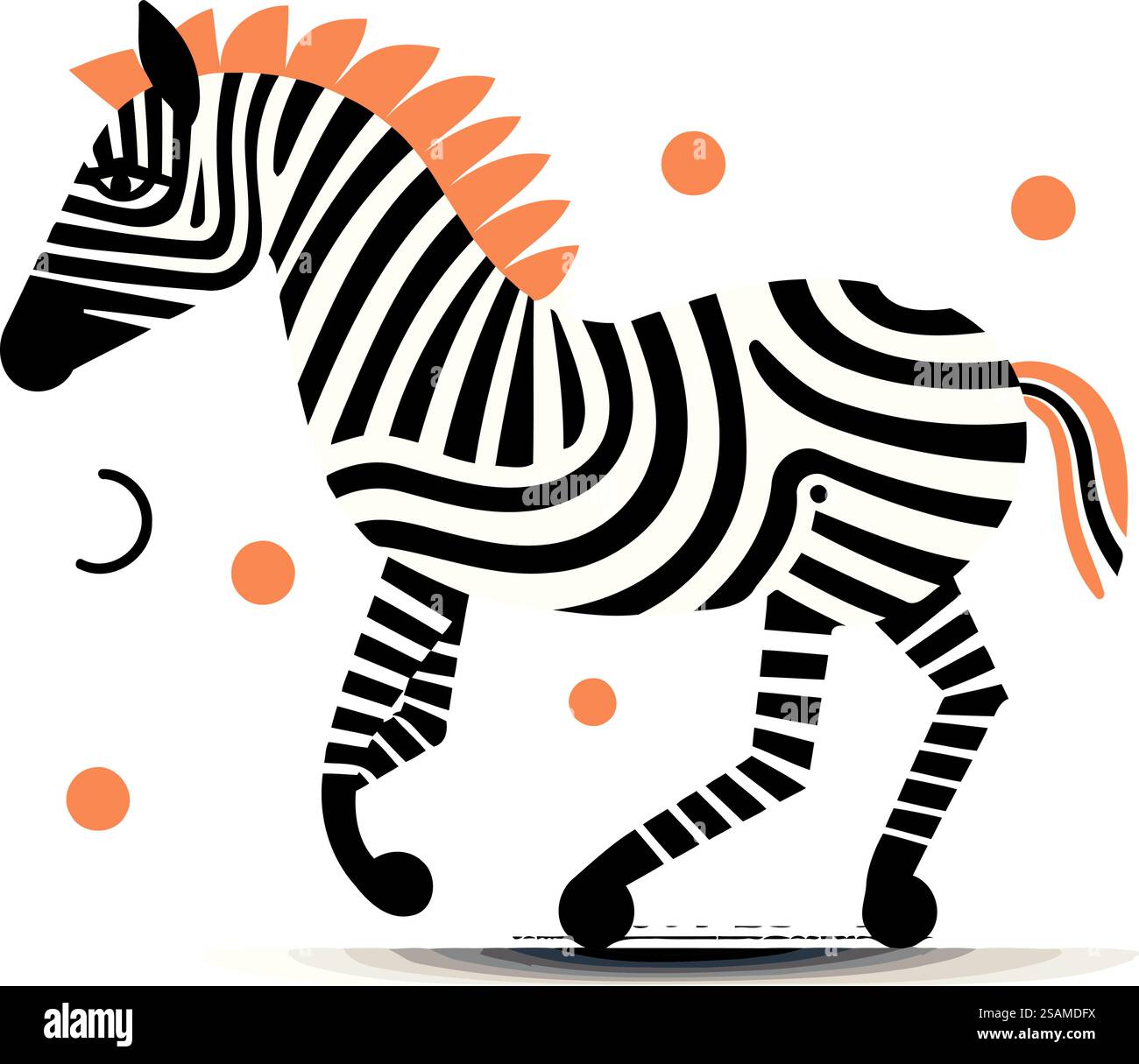 Zebra. Zebra zebra. Zebra vector illustration Stock Vector Image & Art - Alamy