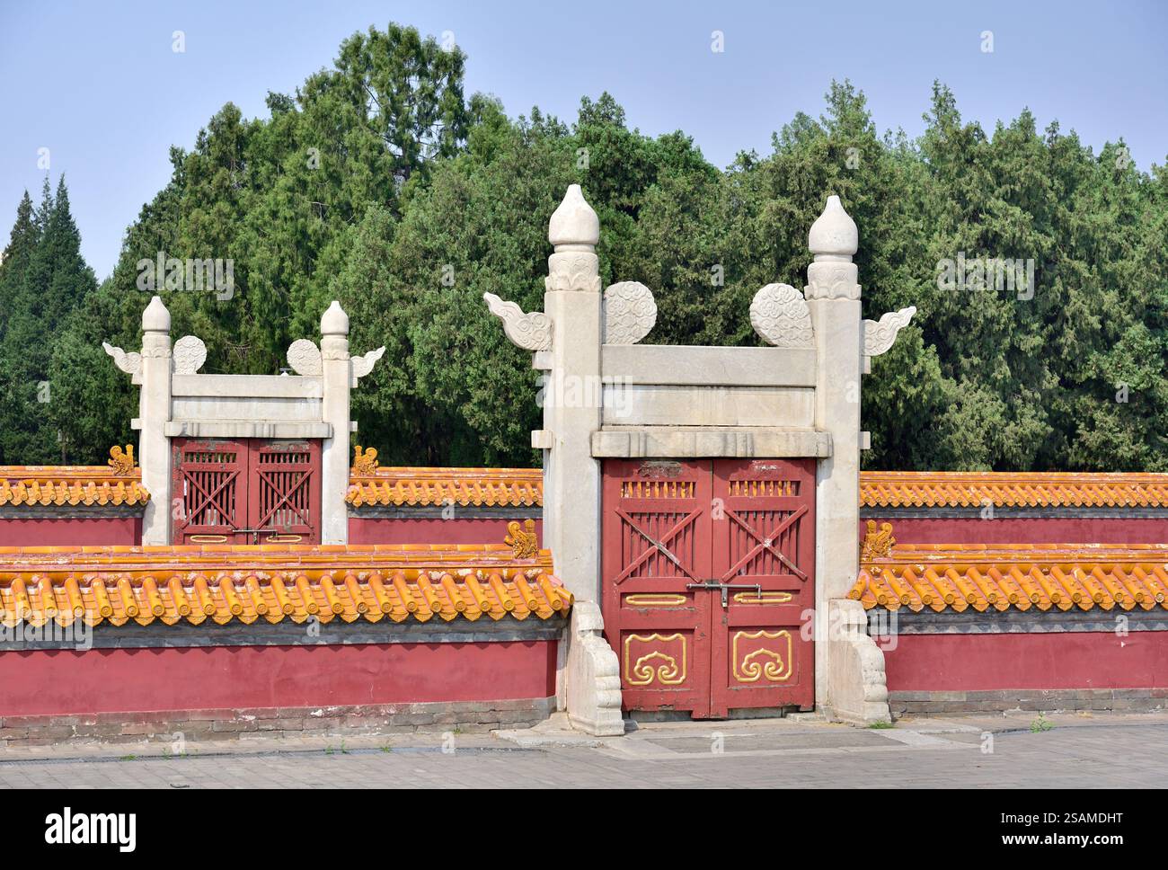 The Temple of Earth (Ditan Temple), built in 1530 during the Ming ...