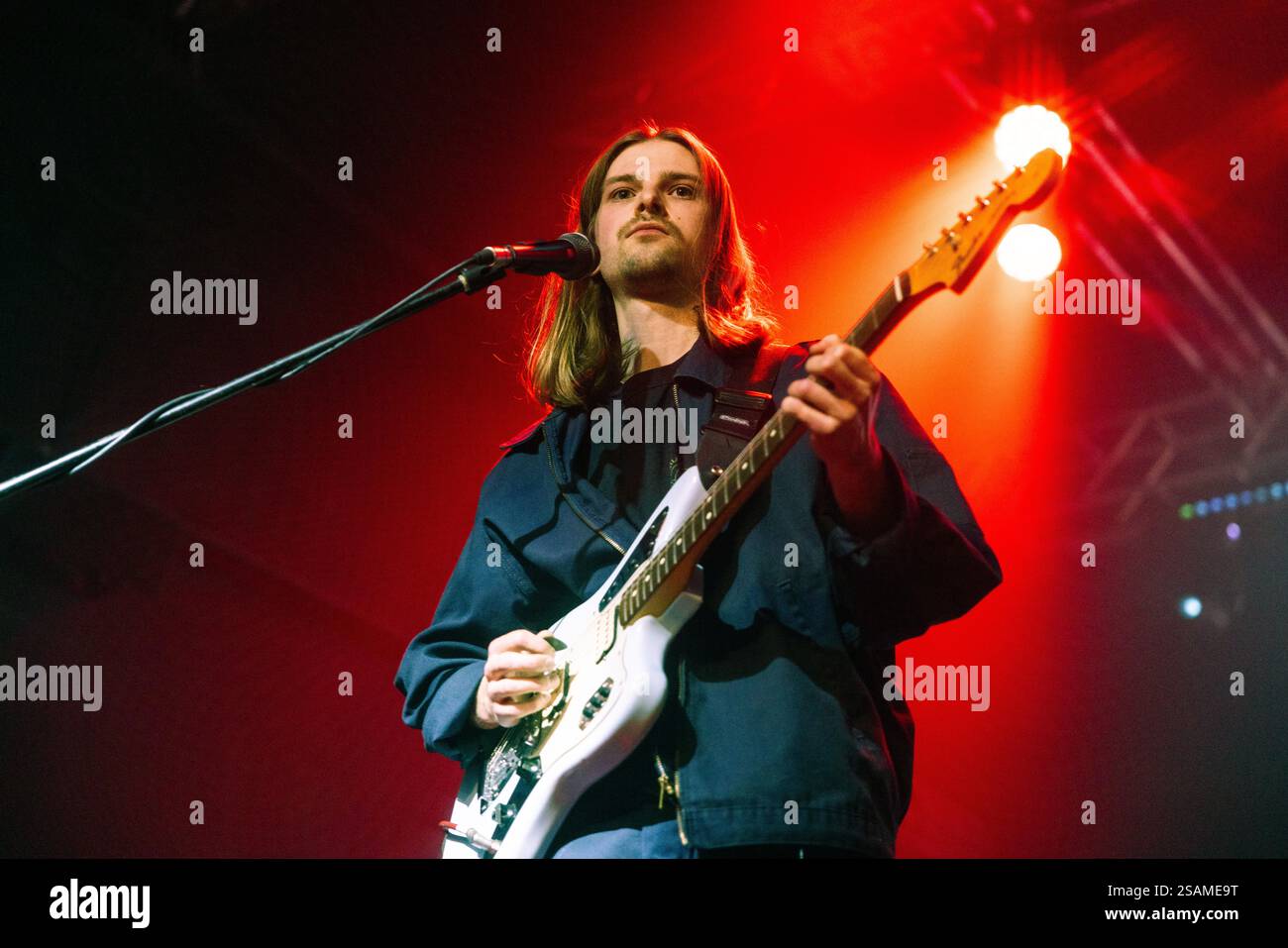 Milano, Italy. 29th Jan, 2025. Italian indie alternative band Post ...