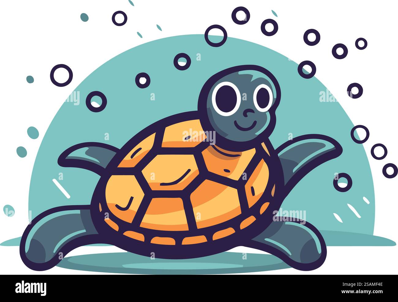 Cute marine turtle hi-res stock photography and images - Alamy