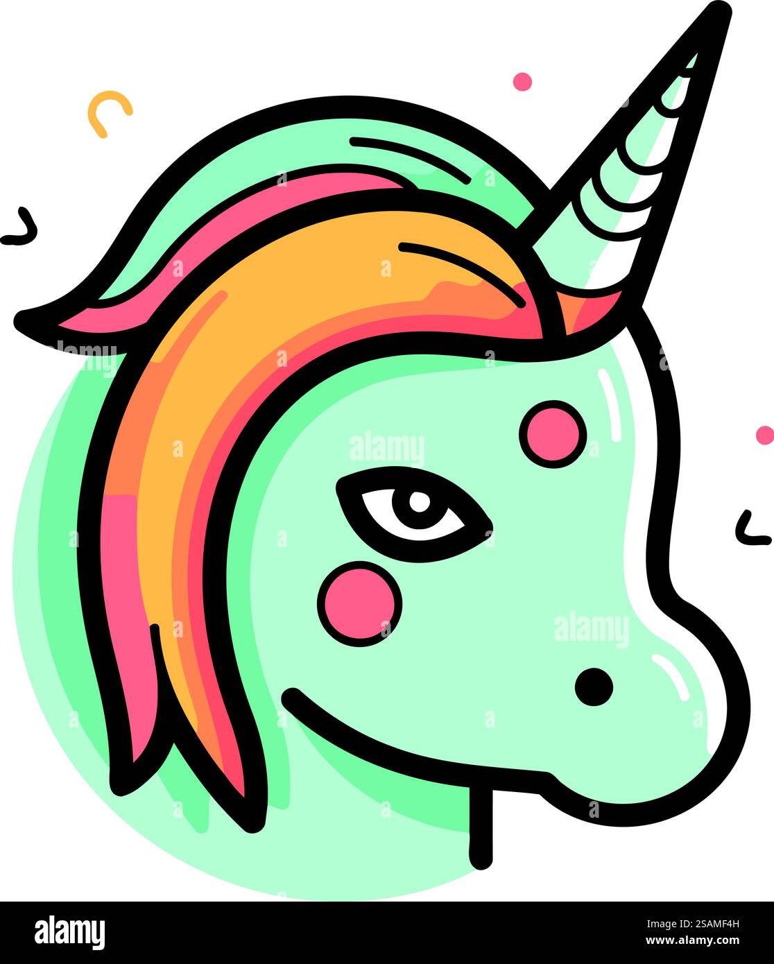 Head outline style Stock Vector Images - Alamy