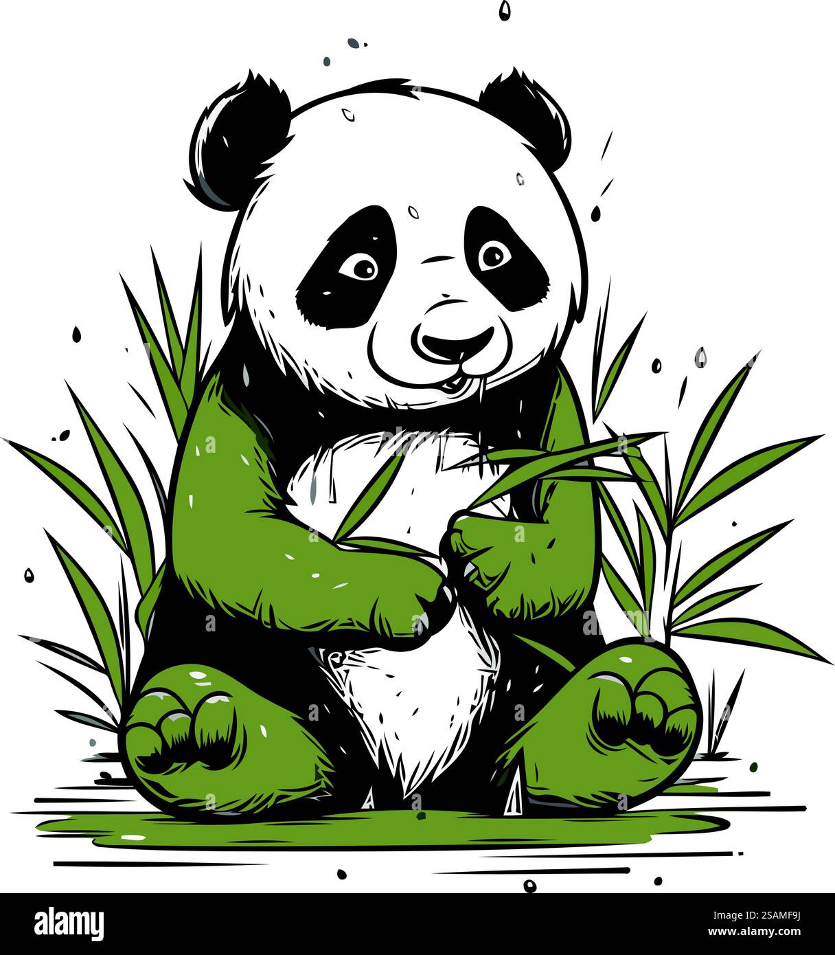 Hand drawn holding sign Cut Out Stock Images & Pictures - Alamy