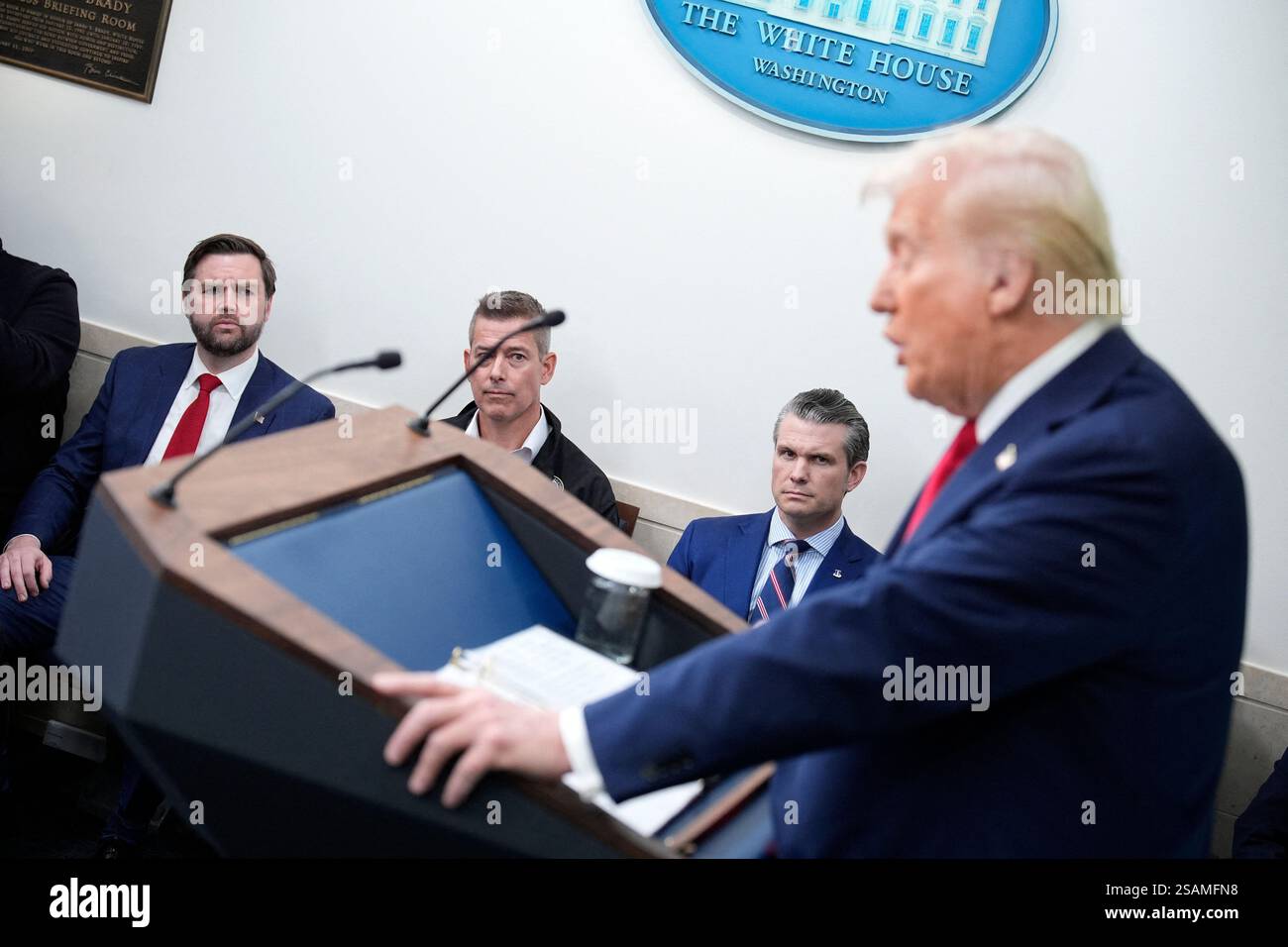 Washington, United States. 30th Jan, 2025. Vice President JD Vance ...