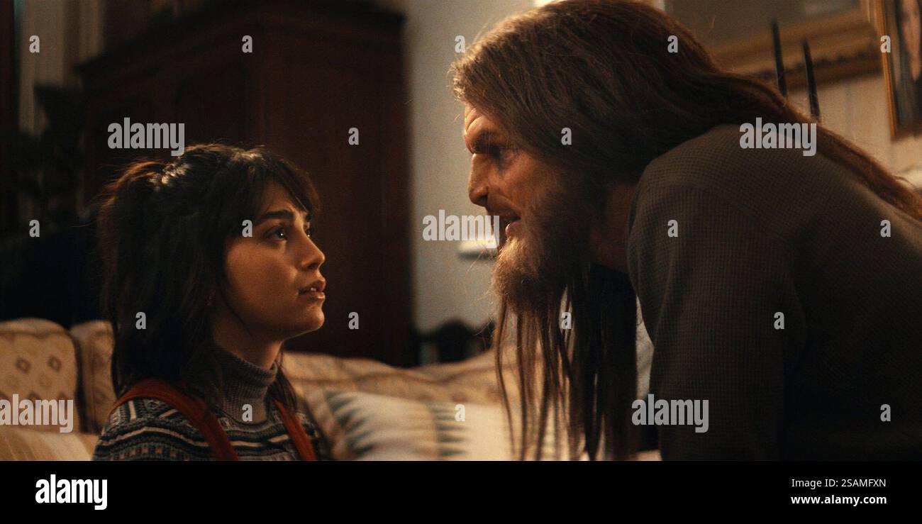 Your Monster Tommy Dewey & Melissa Barrera Stock Photo - Alamy