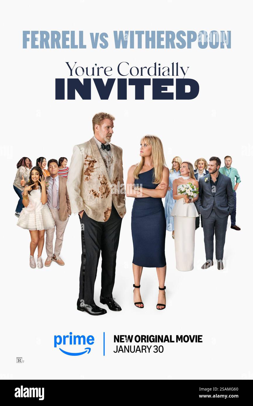 You're Cordially Invited Will Ferrell & Reese Witherspoon Stock Photo - Alamy