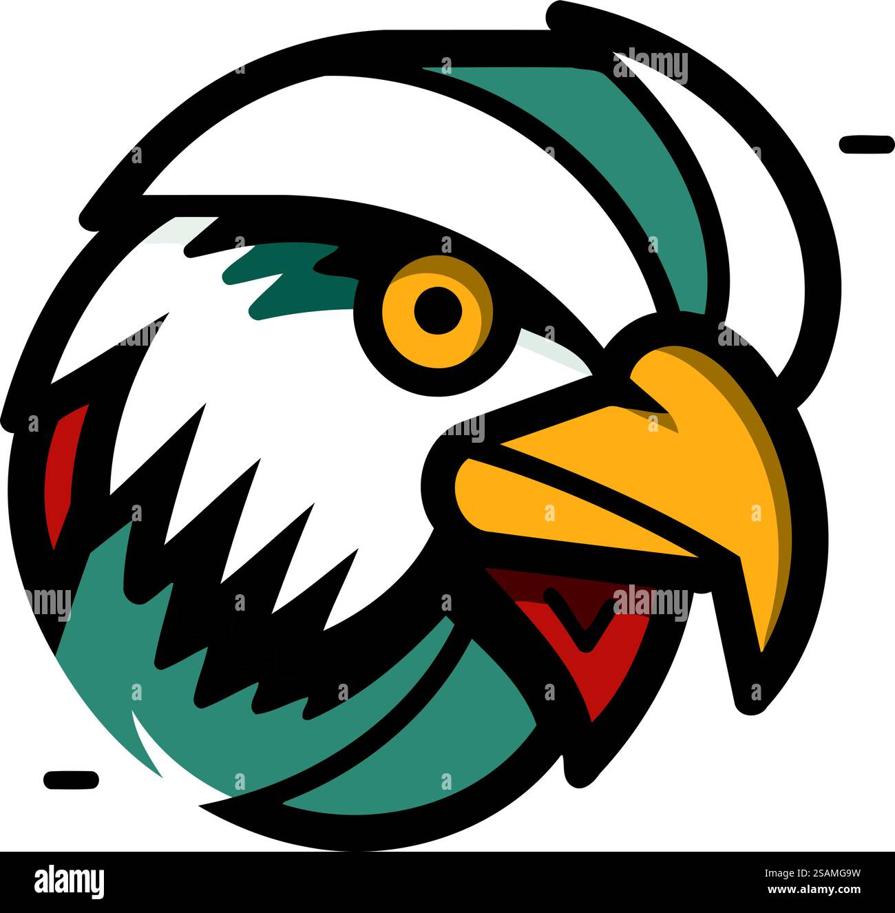 Eagle head vector logo. Eagle head logo. Eagle head logo Stock Vector ...