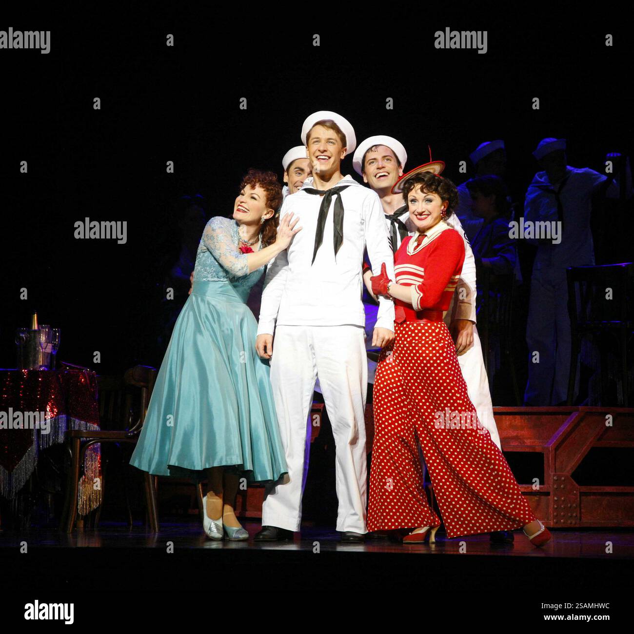 l-r: Lucy Schaufer (Claire de Loone), Ryan Molloy (Ozzie), Joshua ...