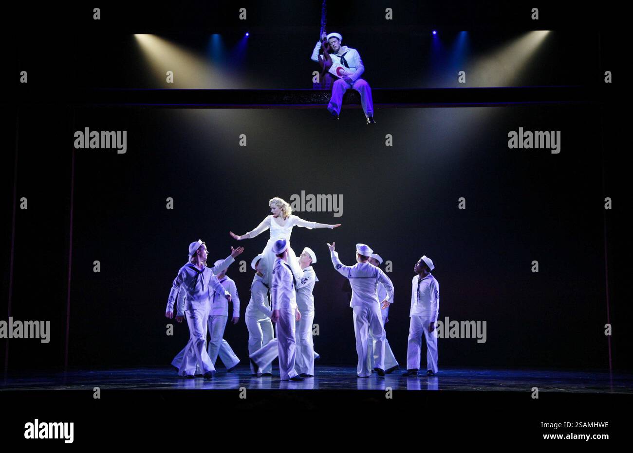 The Dream, Coney Island - top: Ashley Day (Dream Gabey) held aloft ...