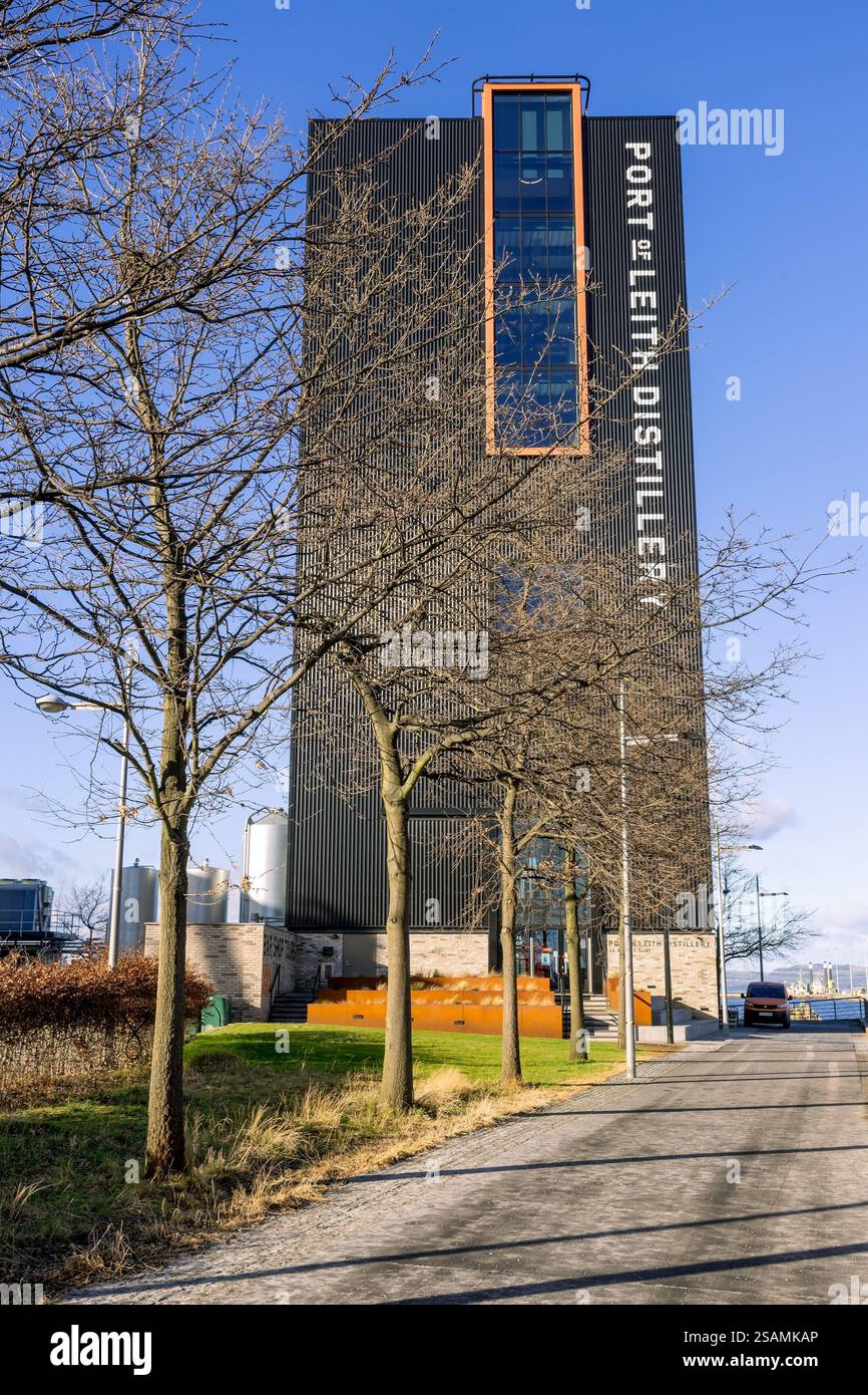 Port of Leith Distillery, Leith, Edinburgh, Scotland, UK Stock Photo ...