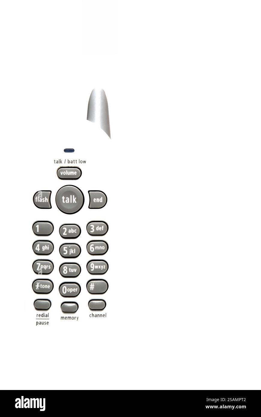 A modern home style cordless digital telephone Stock Photo - Alamy