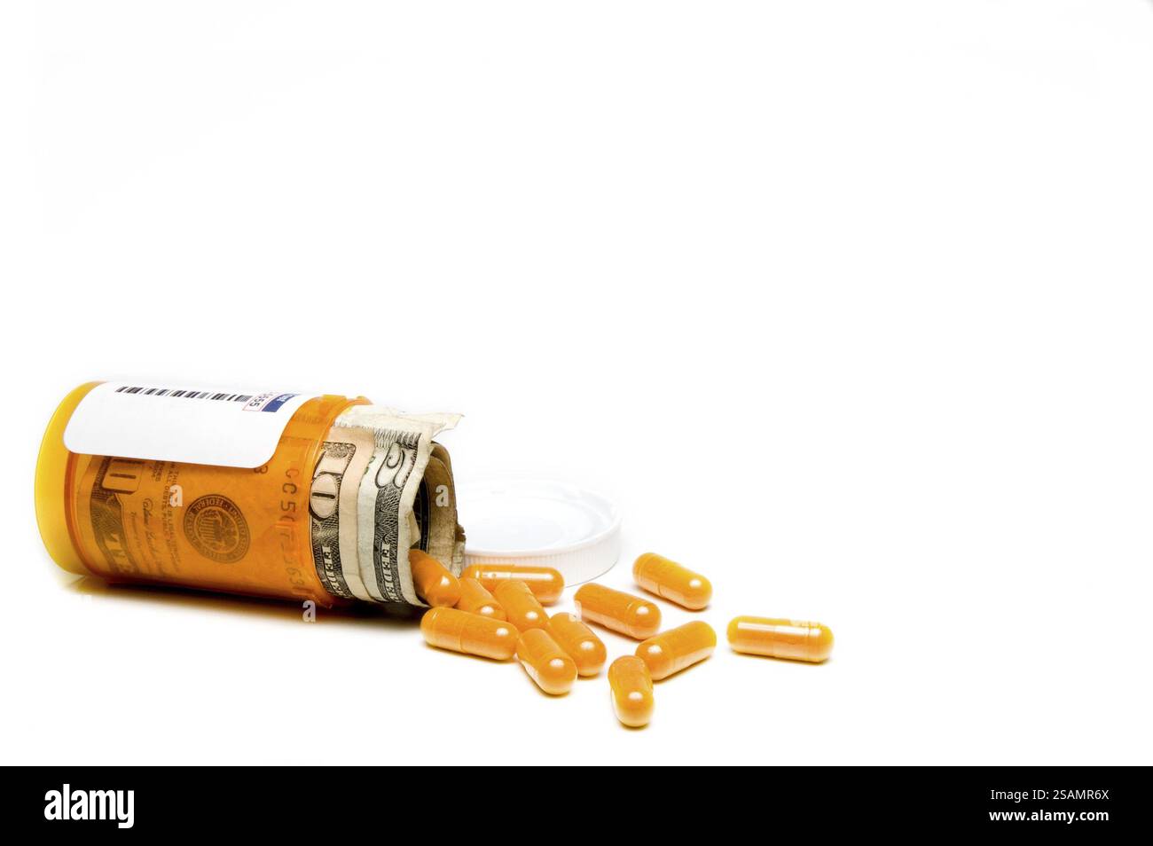 The concept of the high cost of healthcare Stock Photo - Alamy