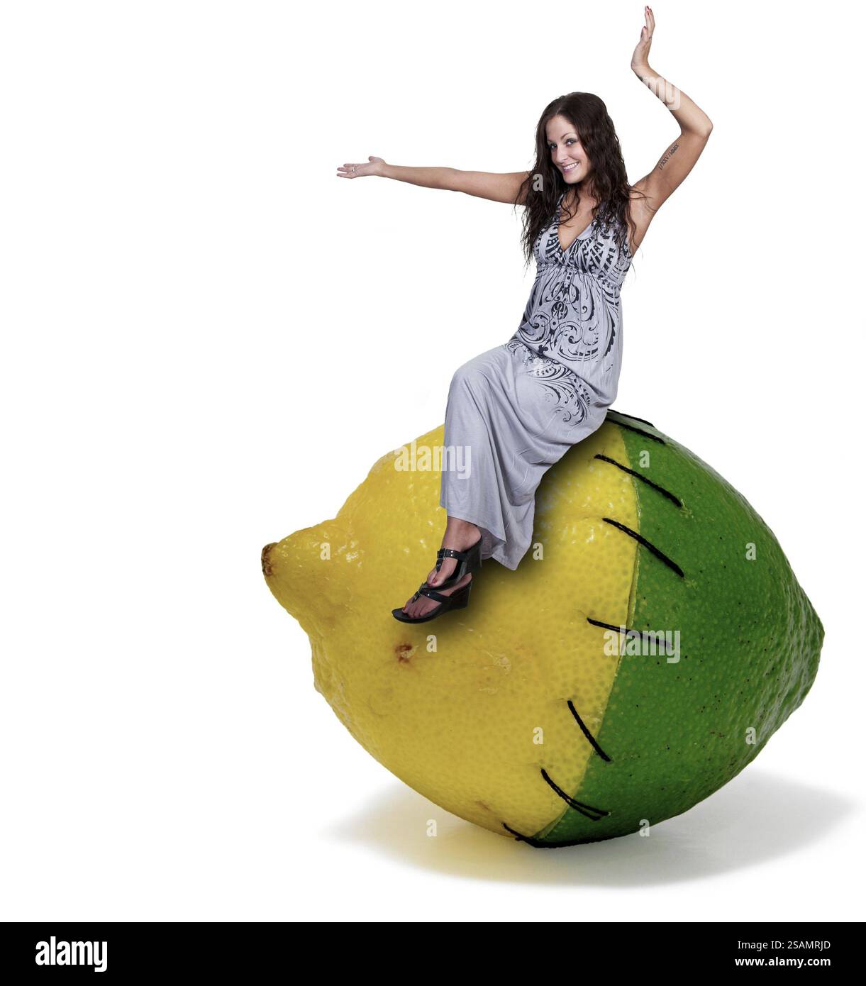 Young women seated Cut Out Stock Images & Pictures - Alamy