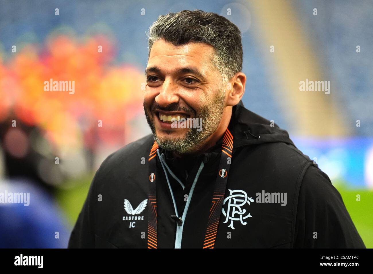 Rangers assistant manager Issame Charai before the UEFA Champions ...