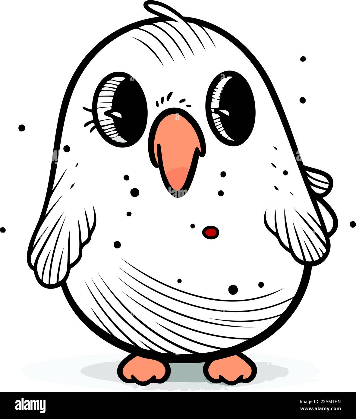 Clipart owl in cartoon Cut Out Stock Images & Pictures - Alamy