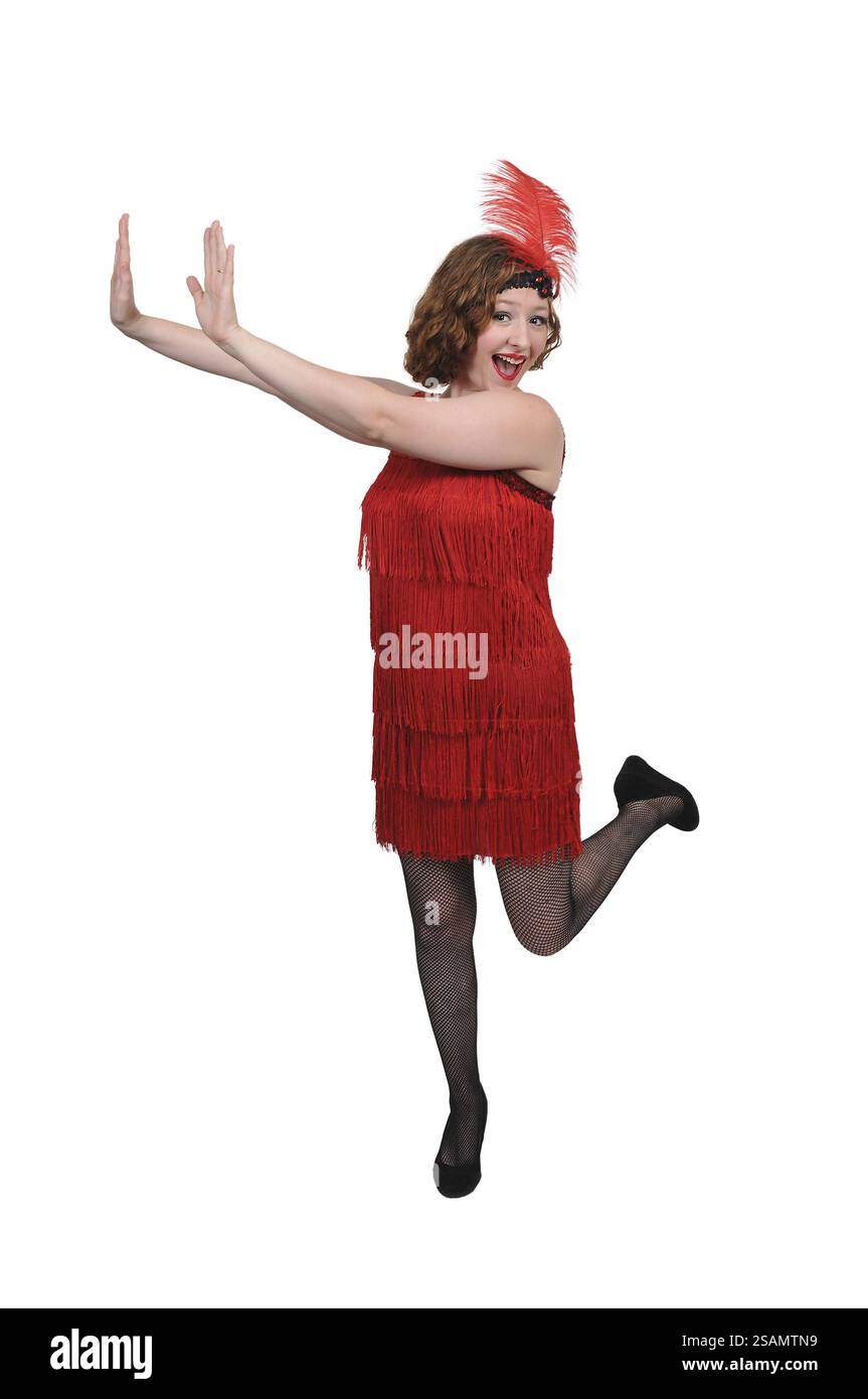 Woman dressed 1920s flapper hi-res stock photography and images - Alamy