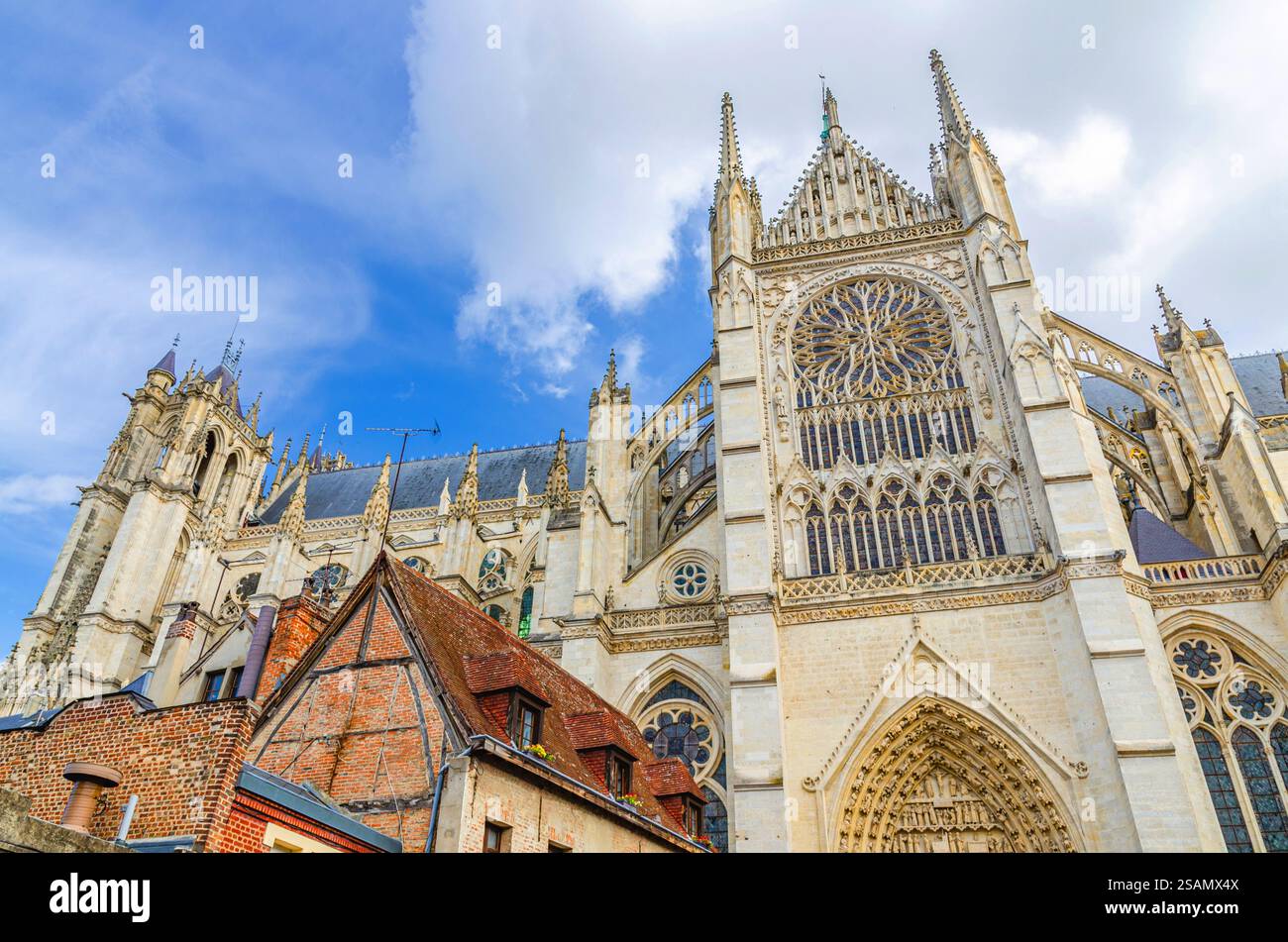 Amiens Cathedral Basilica of Our Lady Notre-Dame High Gothic ...