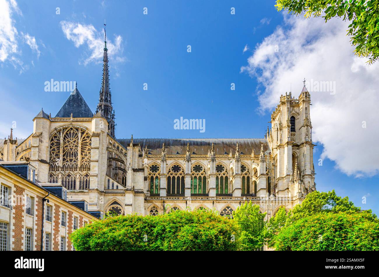 Amiens Cathedral Basilica of Our Lady Roman Catholic Church High Gothic ...