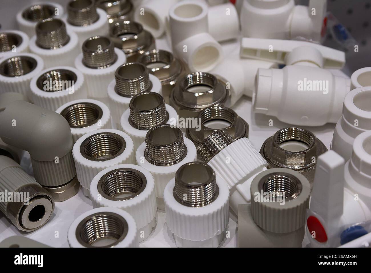 UPVC CPVC Fittings for polypropylene pipes. Elements for pipelines ...