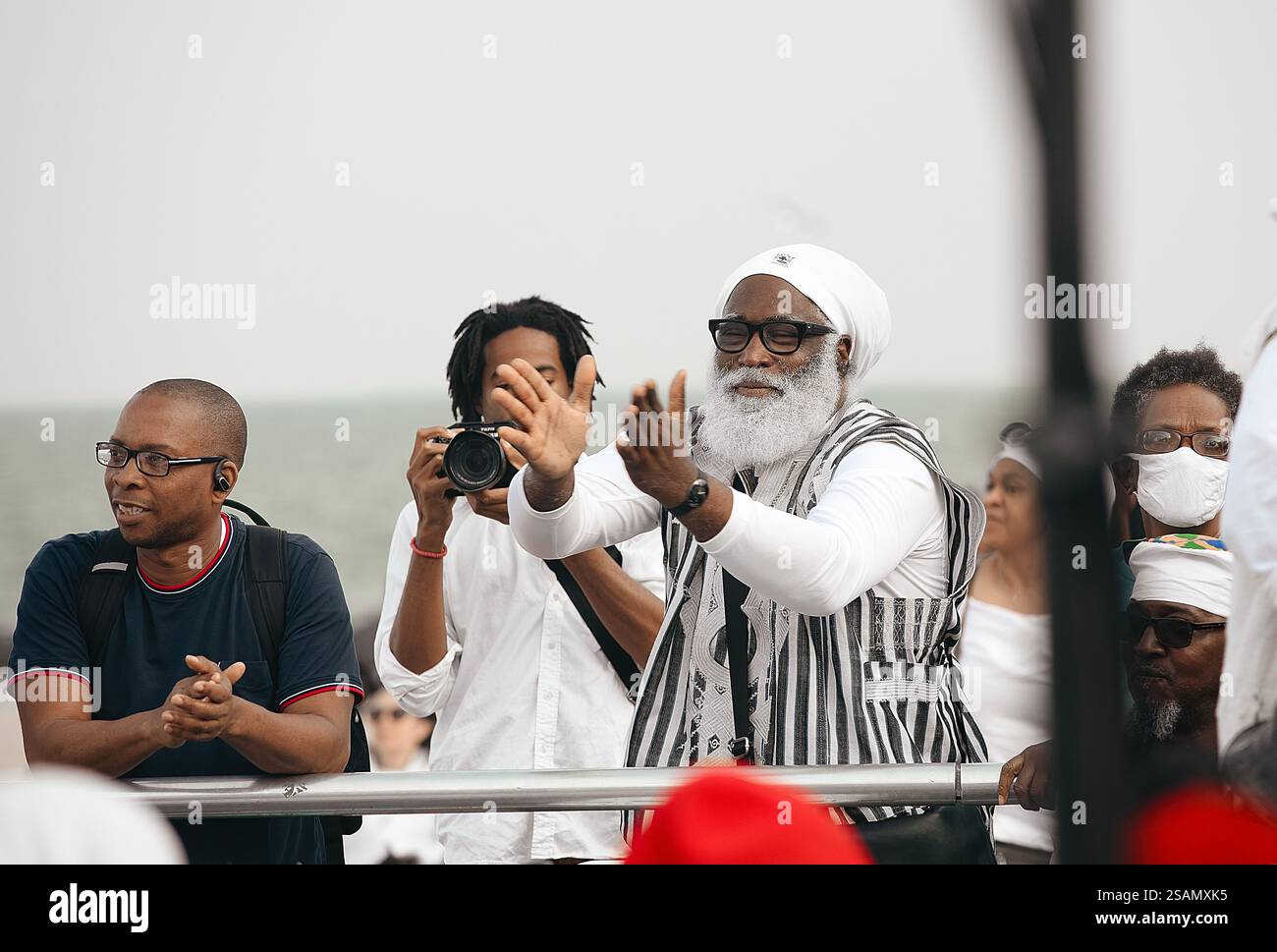 Annual Tribute to the Ancestors ceremony organized by the Afro ...