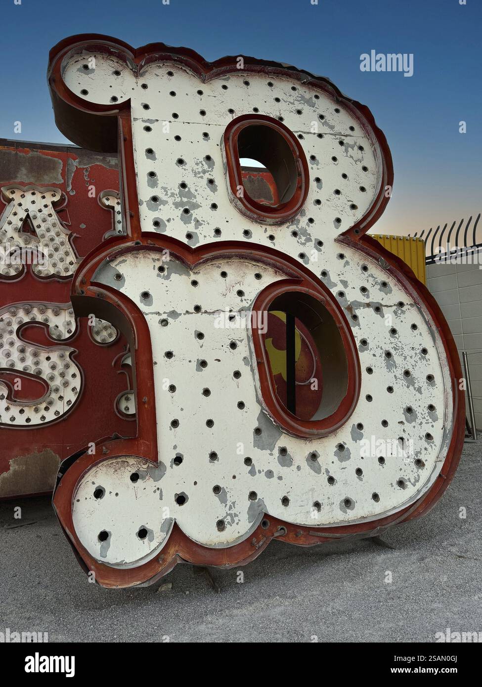 The Neon Museum, Neon Sign Cemetery, Las Vegas, Nevada, USA, North ...