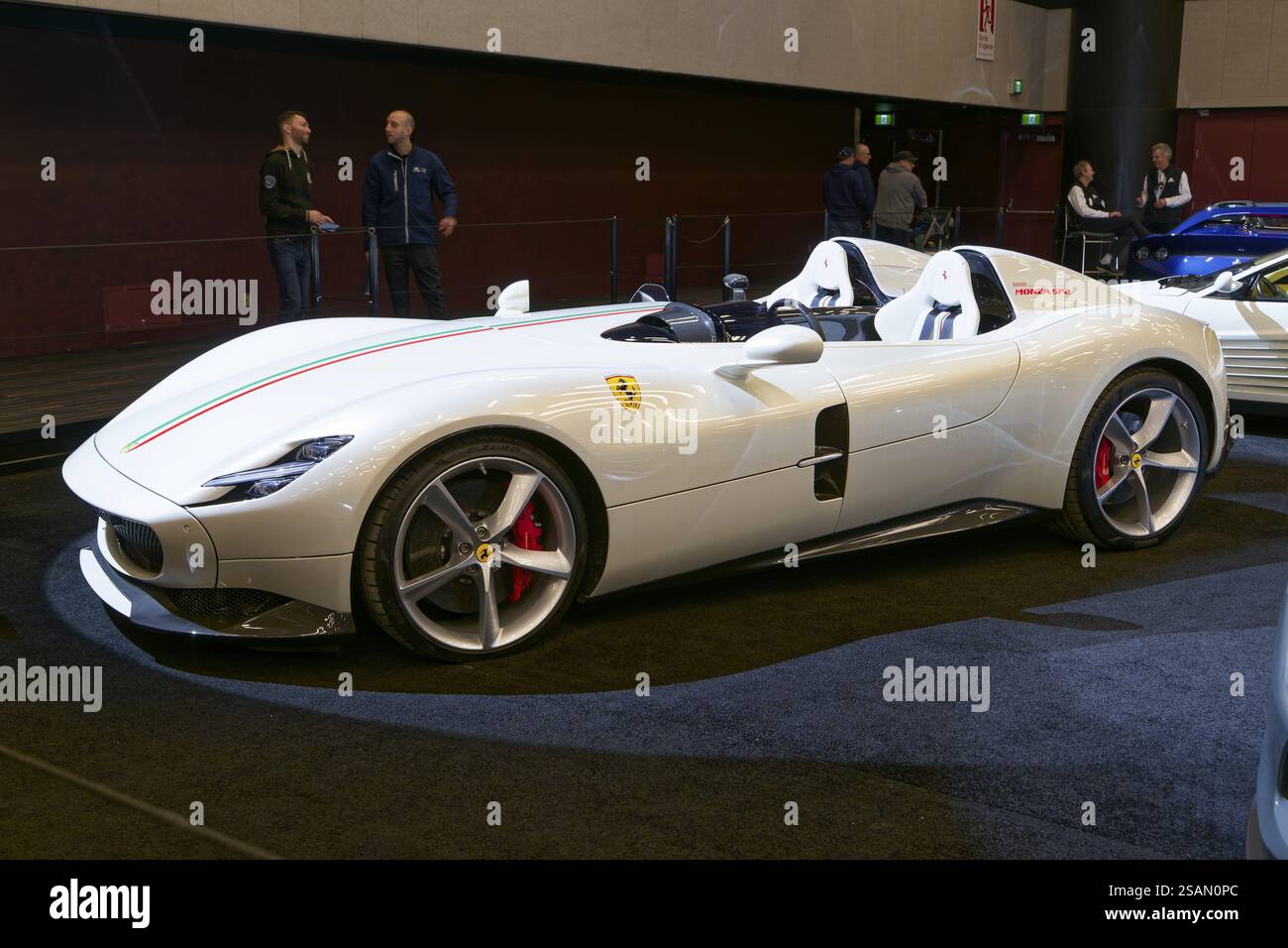 Salon Automobile 2025, Ferrari collection, Convention Centre, Montreal ...