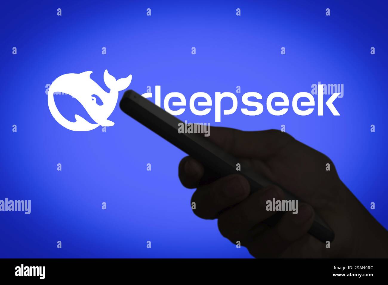 Deepseek Ai logo is displayed on smartphone Stock Photo - Alamy