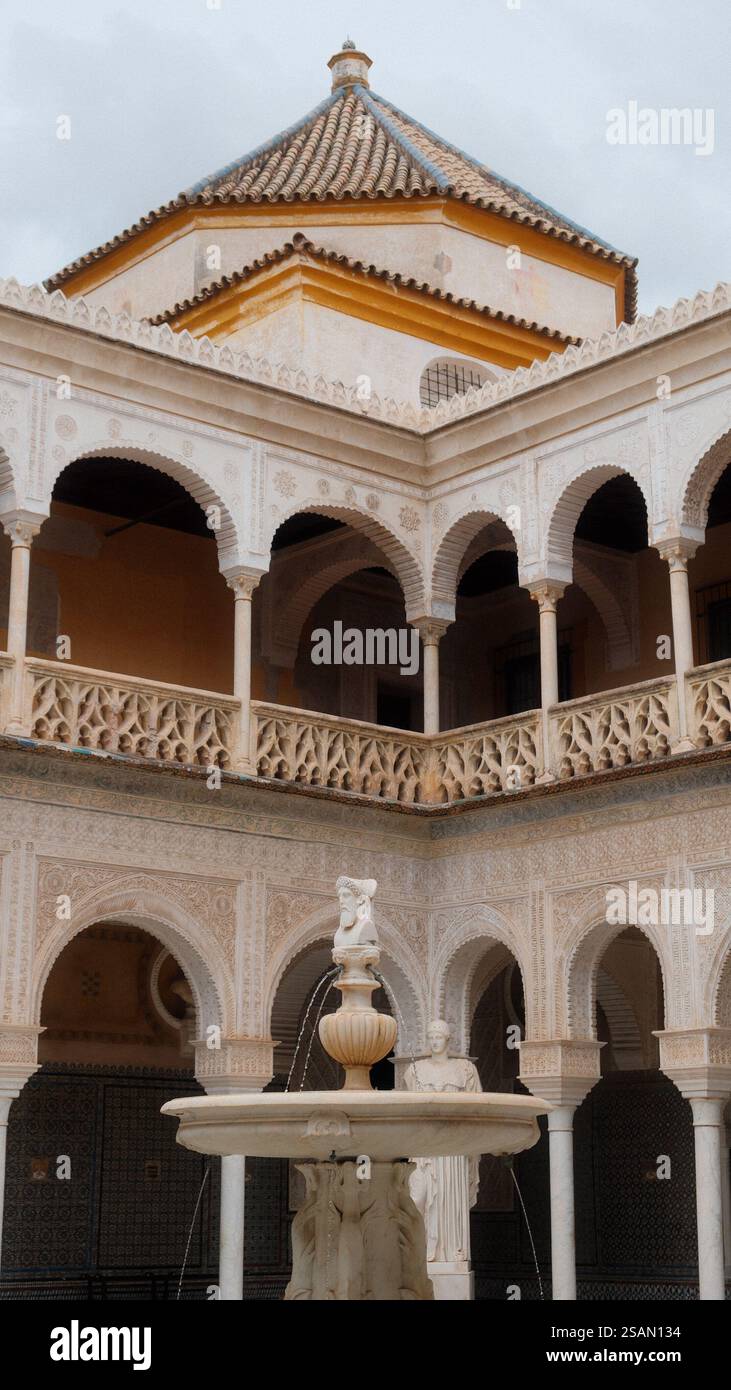 Historic Castles and Royal Palaces with Islamic Architecture in Seville ...