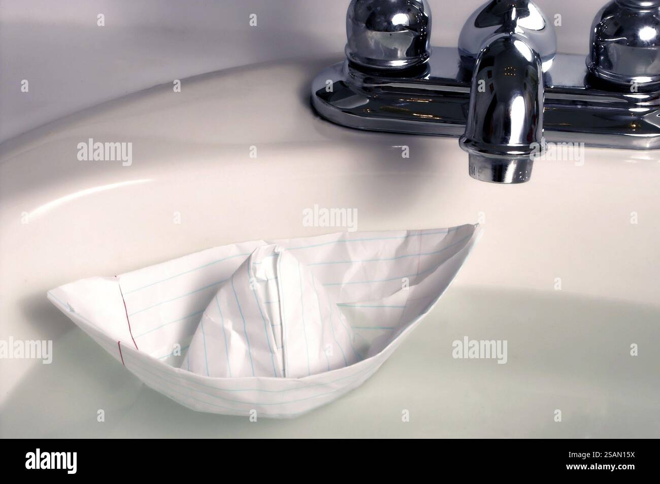 Paper boat floating hi-res stock photography and images - Alamy