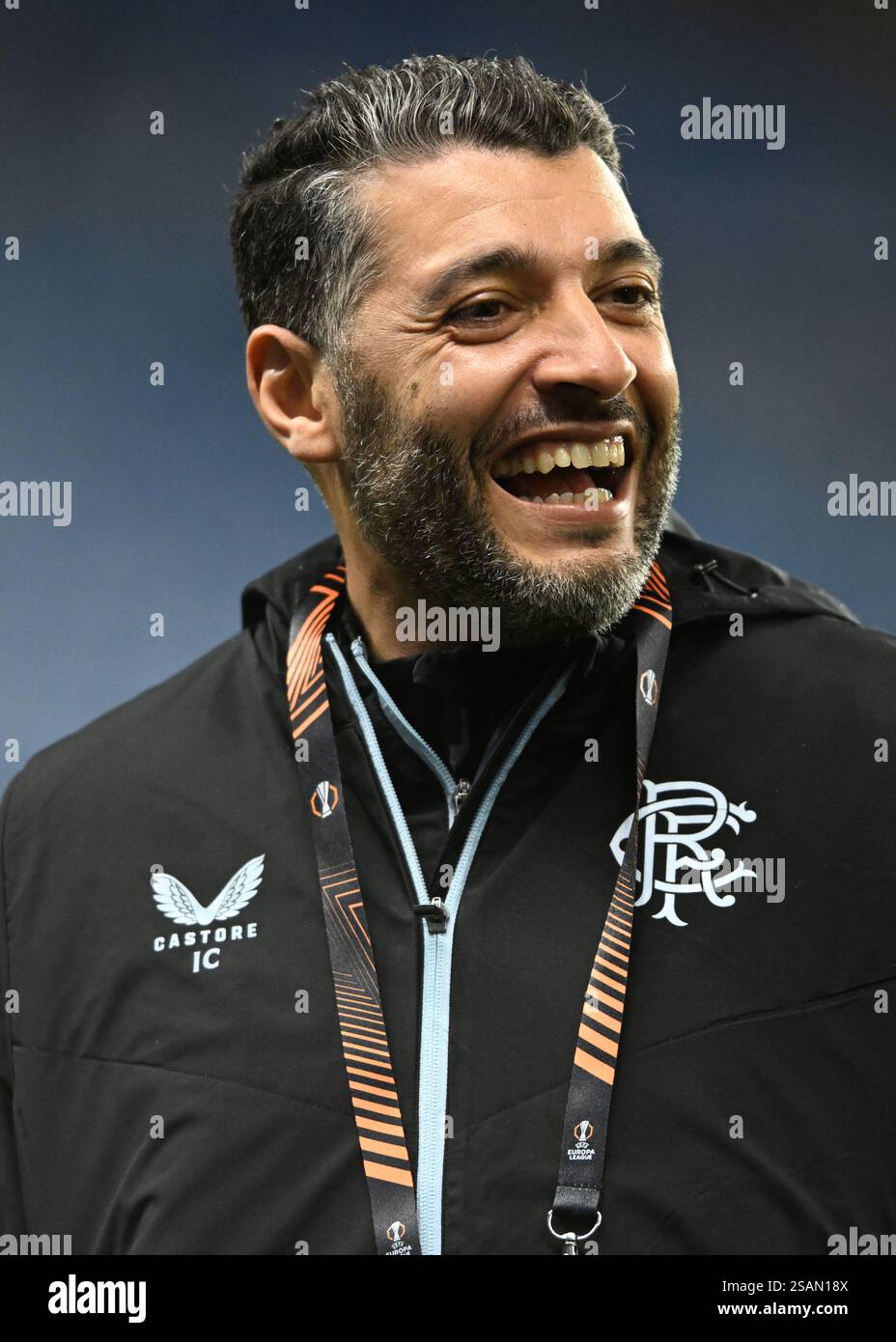 Glasgow, UK. 30th Jan, 2025. Rangers new assistant manager Issame ...