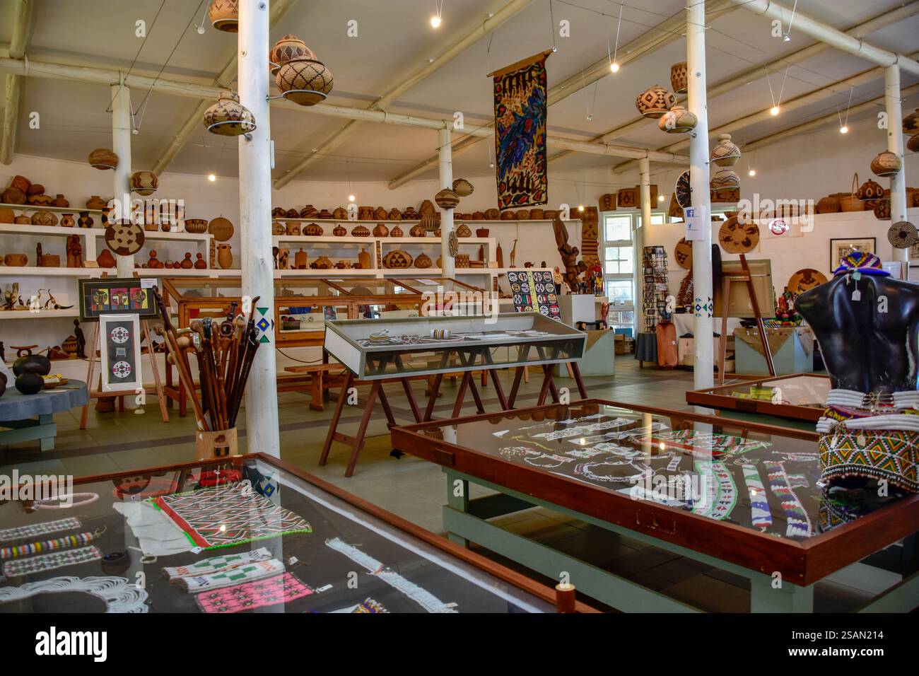 Zulu life museum - South Africa Stock Photo - Alamy