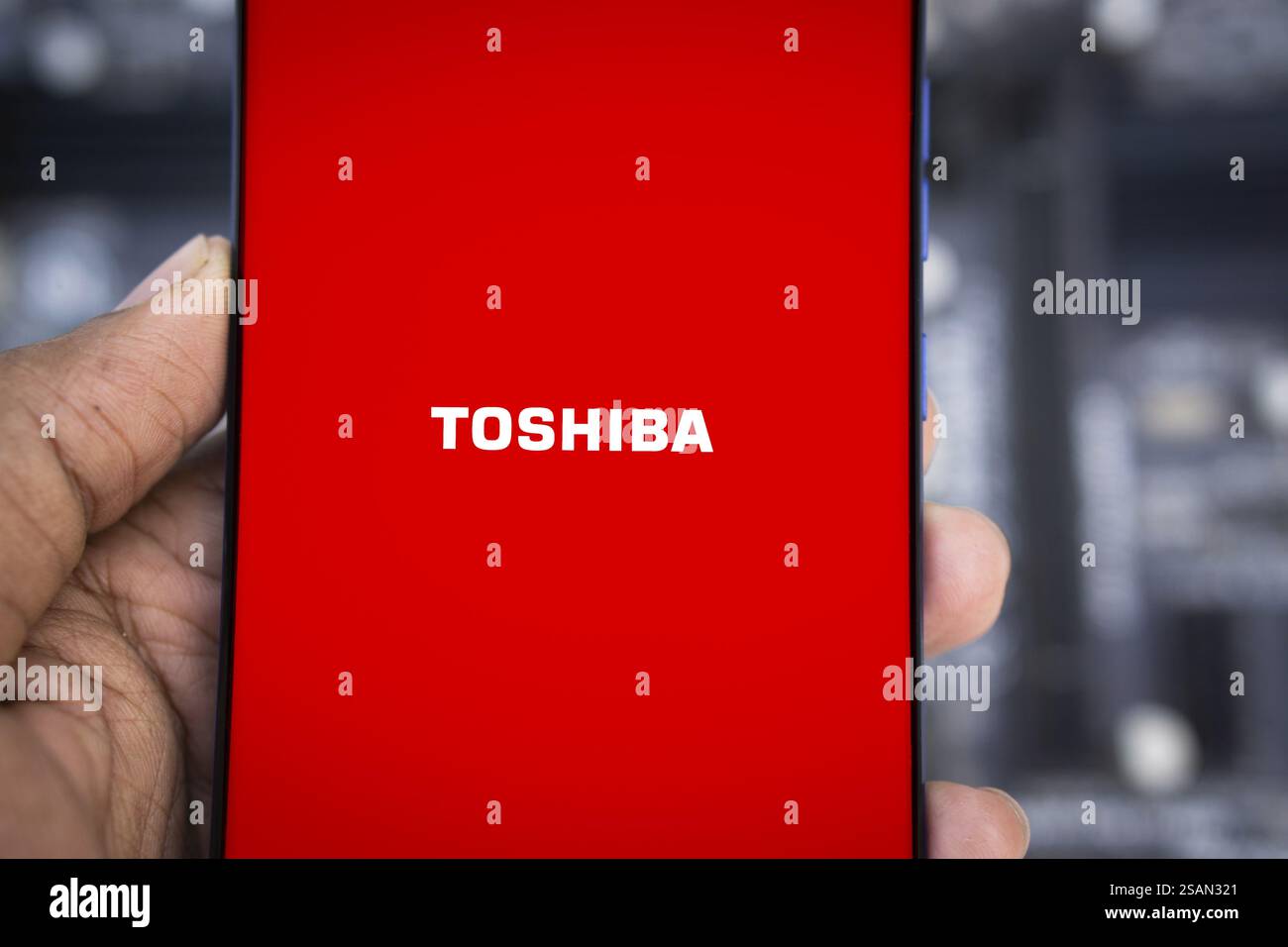 Toshiba symbol hi-res stock photography and images - Alamy