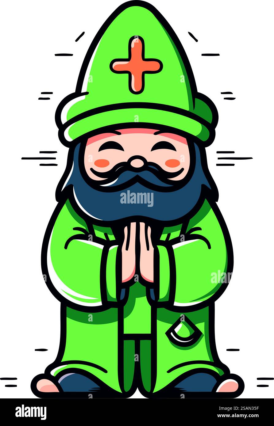 In the hands of god Stock Vector Images - Alamy