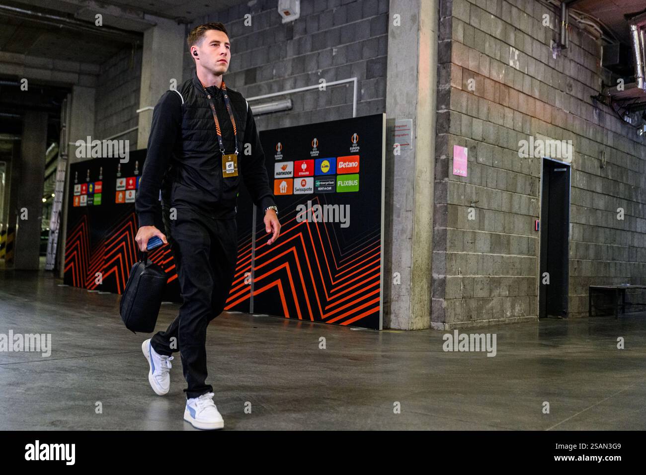 Prague, Czech Republic. 30th Jan, 2025. 250130 Lasse Berg Johnsen of ...