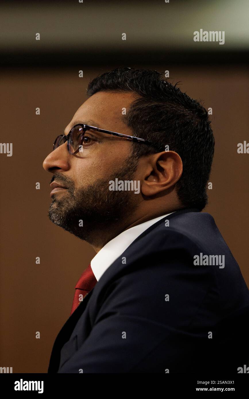 Kashyap "Kash" Patel, President Trump's nominee to lead the Federal ...
