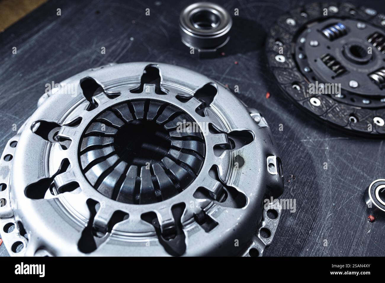 Dark metal components hi-res stock photography and images - Alamy