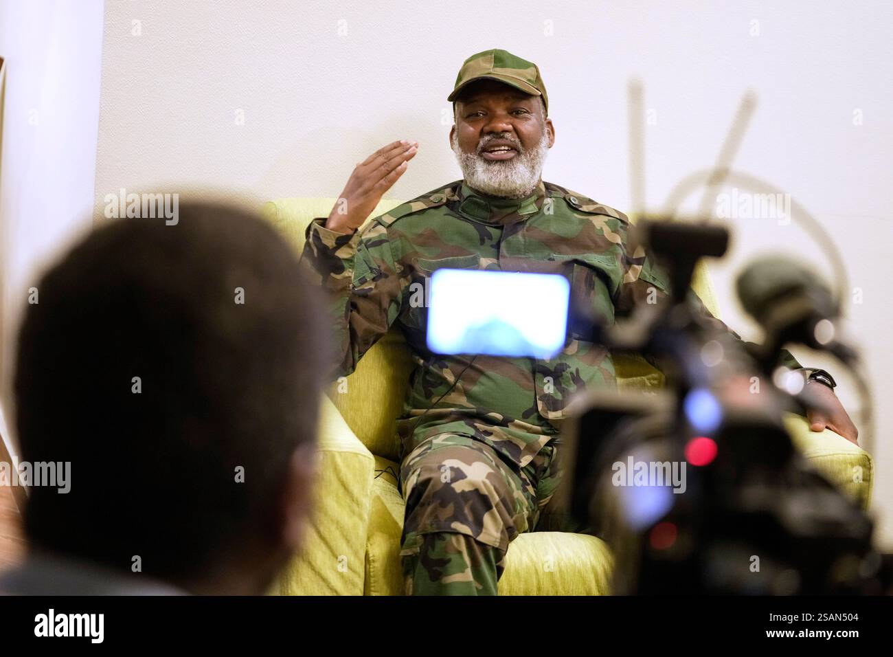 Rebel leader of rebel group of Alliance Fleuve Congo (AFC) including ...