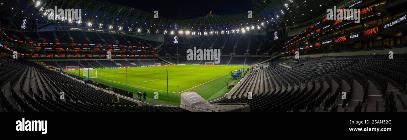 30th January 2025; Tottenham Hotspur Stadium, London, England; UEFA ...