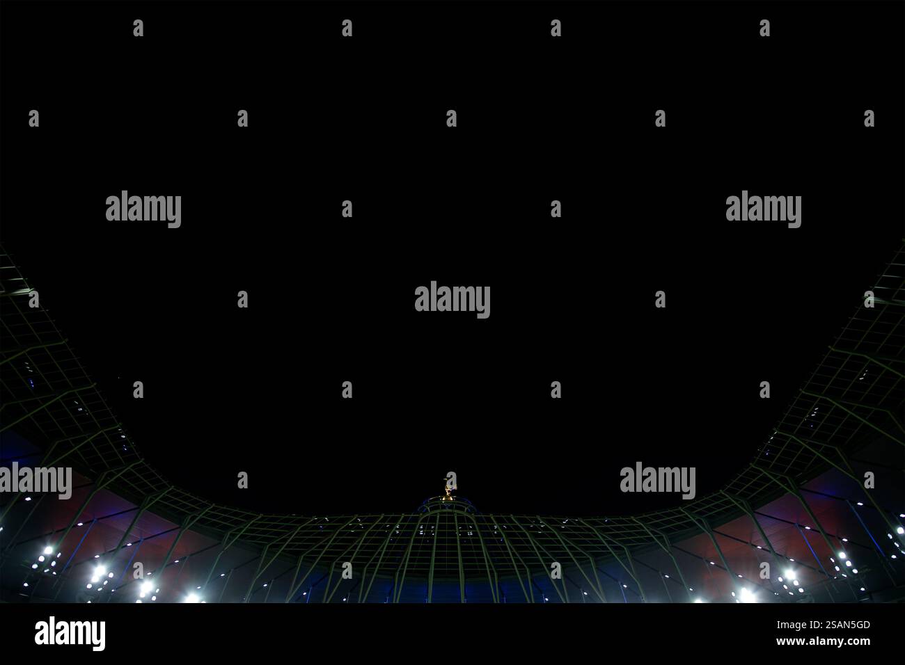 London, England, January 30 2025: Stadium before the UEFA Europa League ...