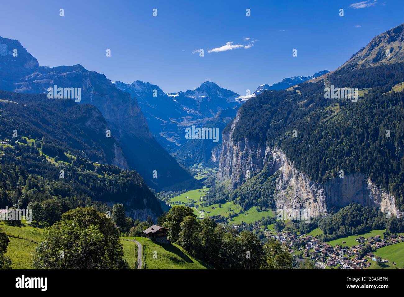 The Swiss Alps, a breathtaking mountain range nestled in the heart of ...