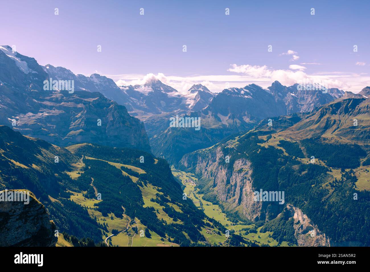 The Swiss Alps, a breathtaking mountain range nestled in the heart of ...