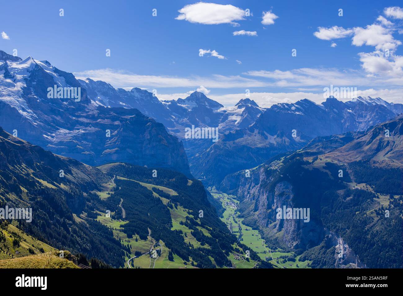 The Swiss Alps, a breathtaking mountain range nestled in the heart of ...