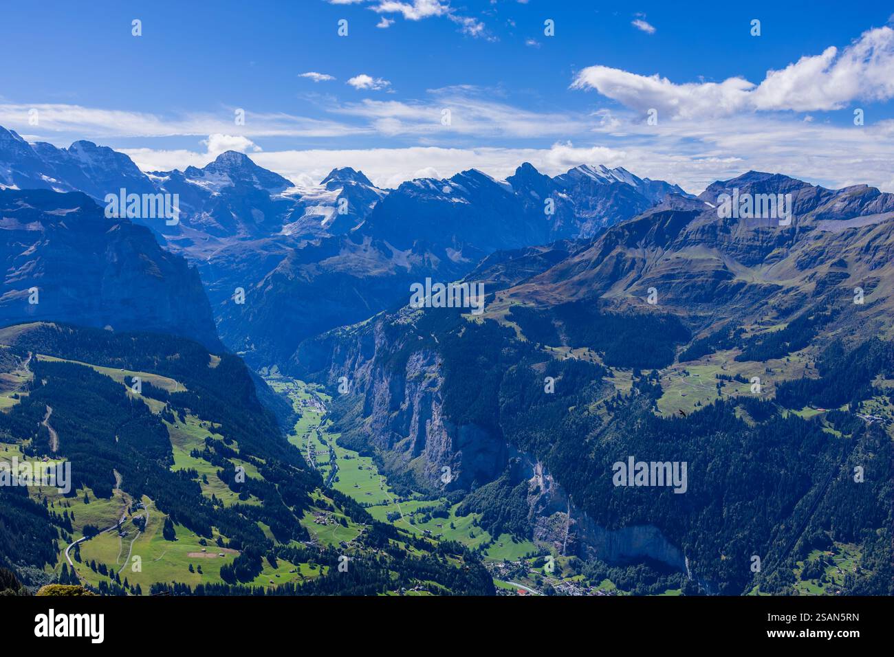 The Swiss Alps, a breathtaking mountain range nestled in the heart of ...