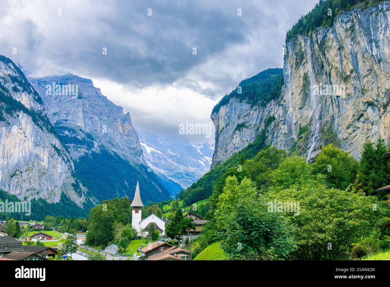 The Swiss Alps, a breathtaking mountain range nestled in the heart of ...