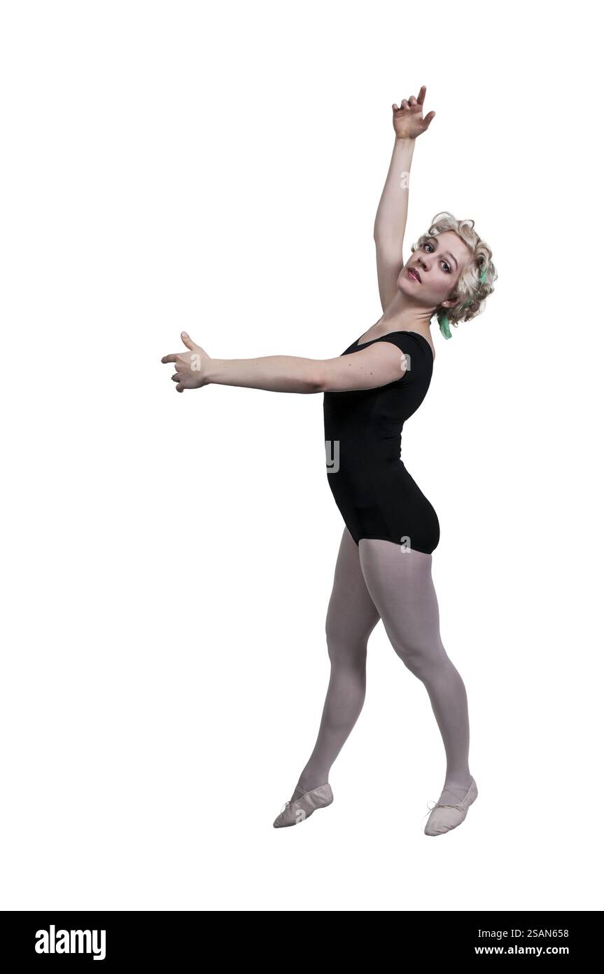 Beautiful female ballet dancer hi-res stock photography and images - Alamy