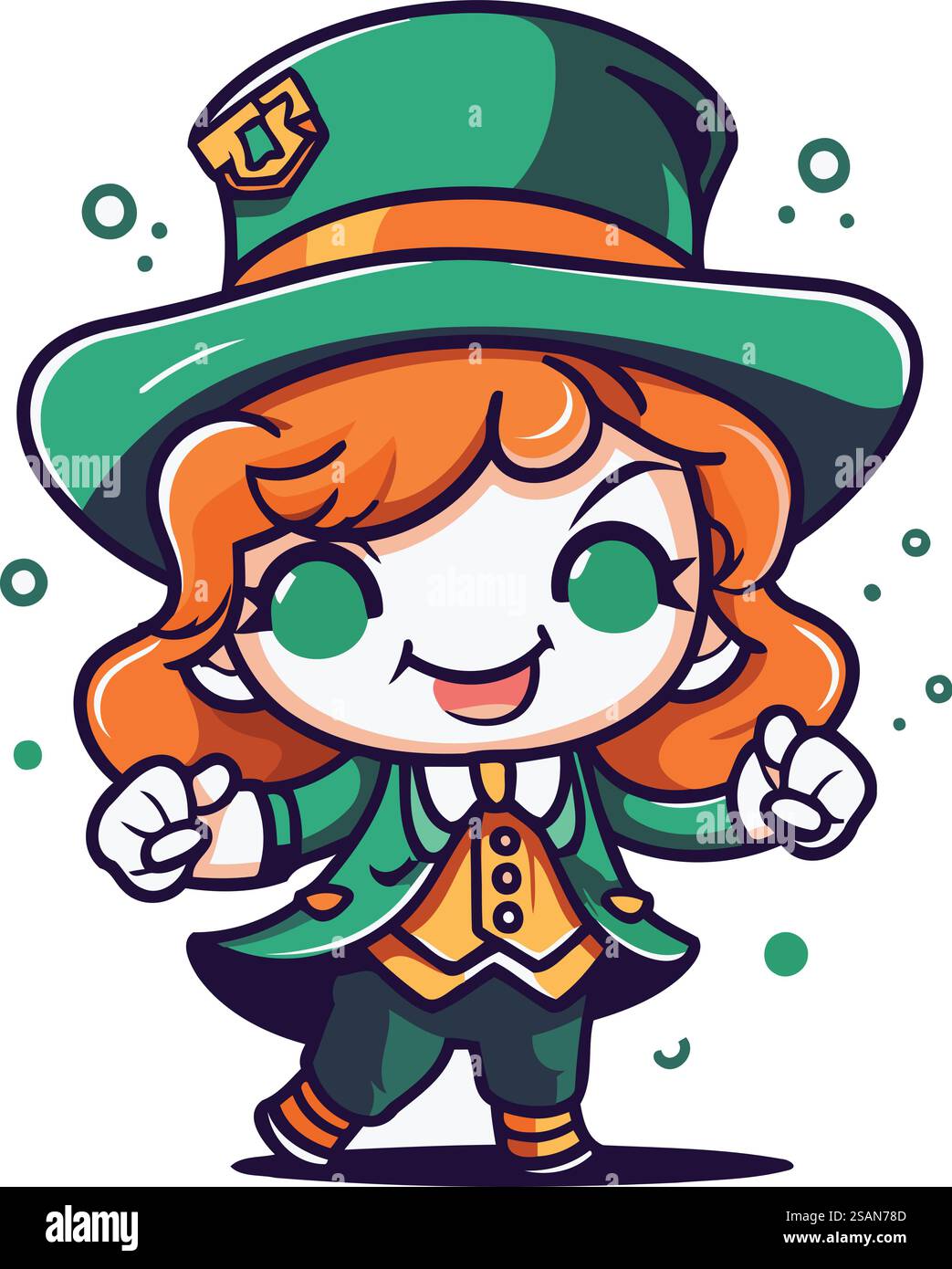 Cute Leprechaun Clipart