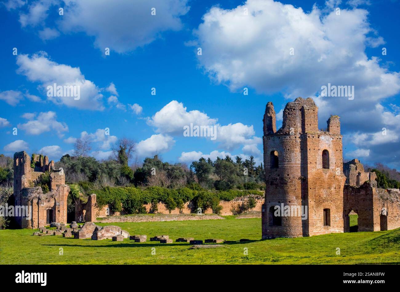 Roma villa massenzio hi-res stock photography and images - Alamy