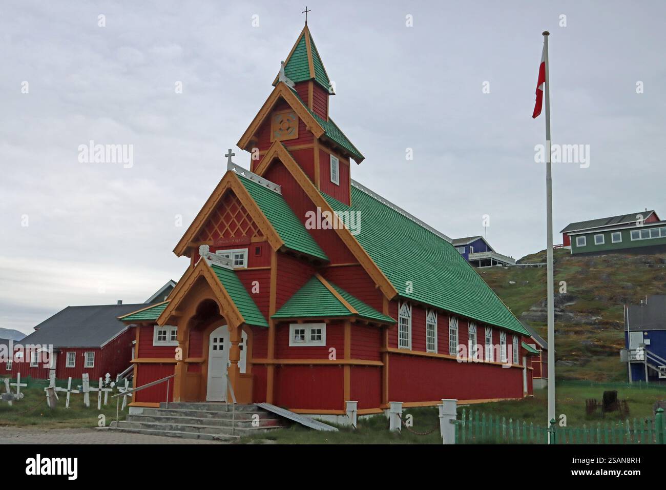 Aspects of Paamiut, Greenland Stock Photo - Alamy
