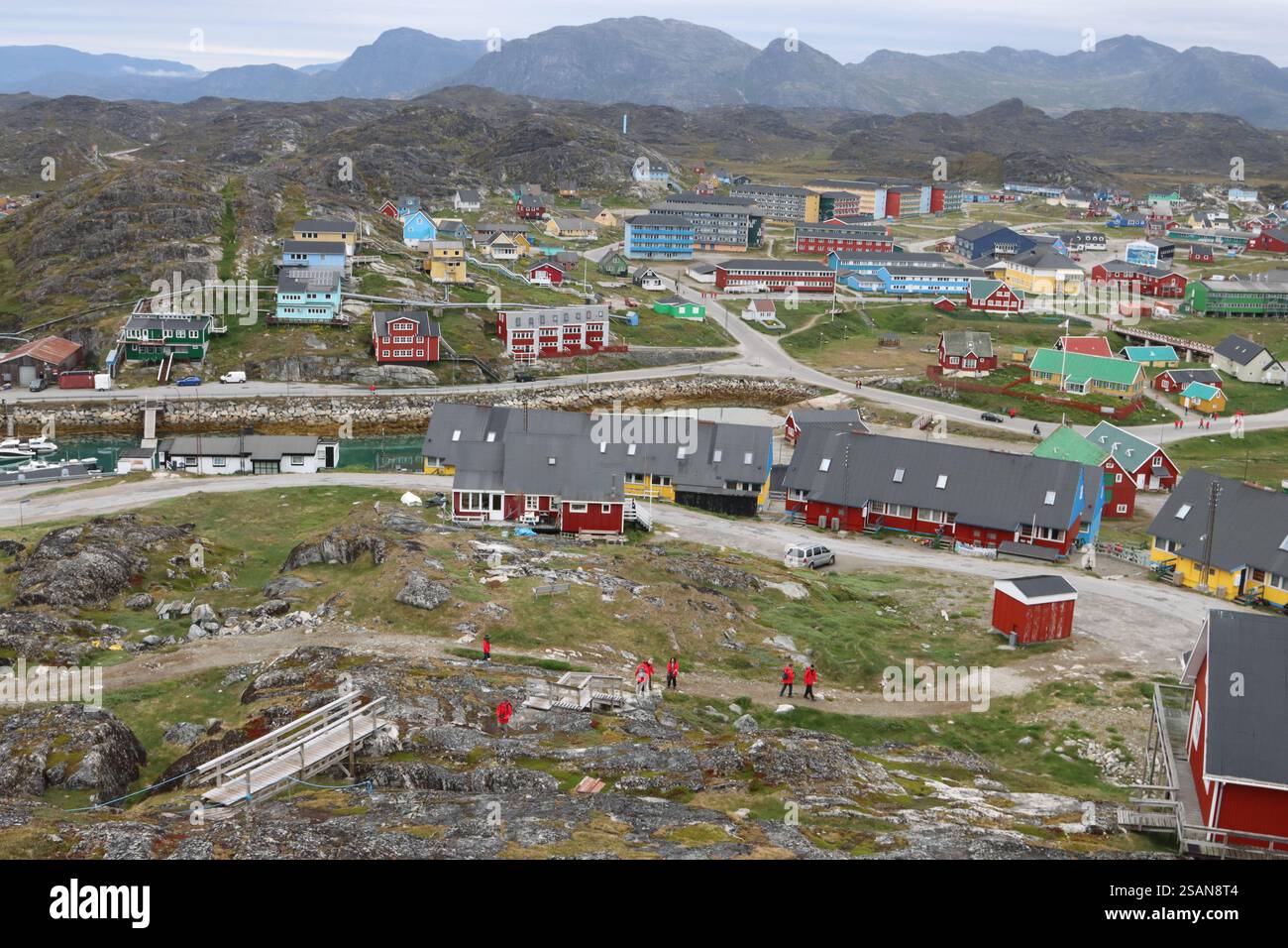 Aspects of Paamiut, Greenland Stock Photo - Alamy